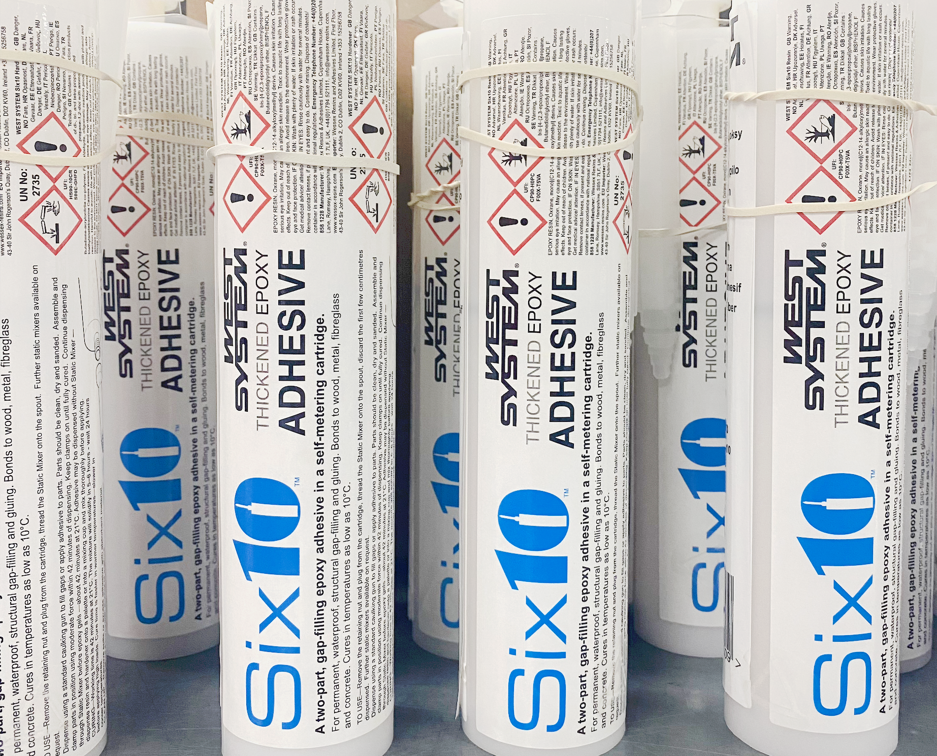 Update on Popular WEST SYSTEM Six10® Thickened Epoxy Adhesive. | Wessex ...